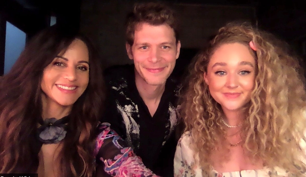 LIVE ZOOM PARTY with Joseph Morgan Persia White and Mecca Morgan White ...